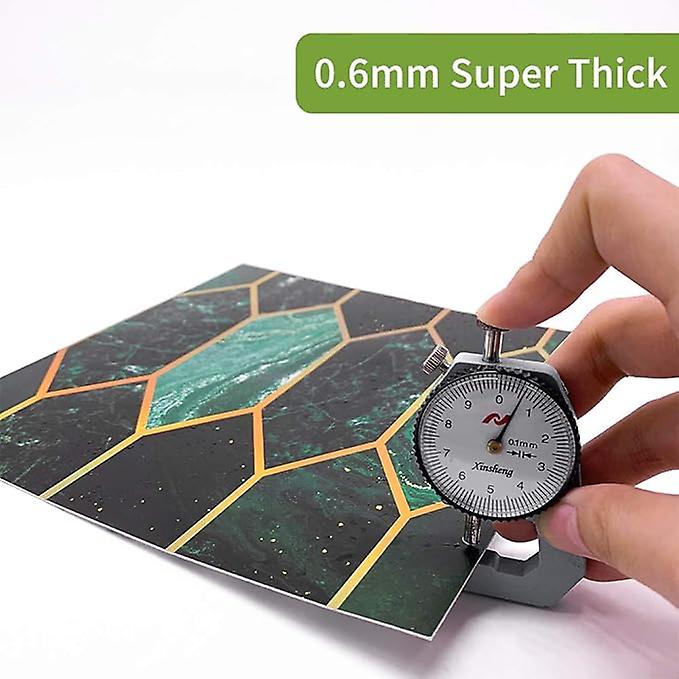 Emerald Green Holographic Emerald Green 15x15cm Waterproof Wall ...