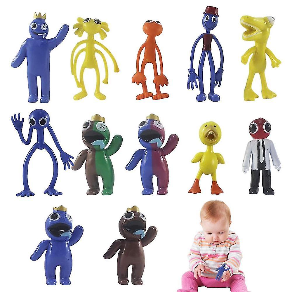 Cute Pvc Rainbows Friends Figure 12pcs/set Horror Game Cartoon ...