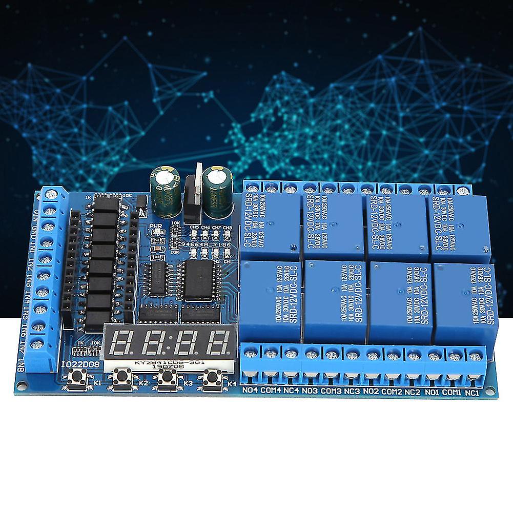 DC 12v 8-kanal-pro-mini-sps-relais-abschirmmodul verzögerungs-timer-schaltplatine für arduino8 ...