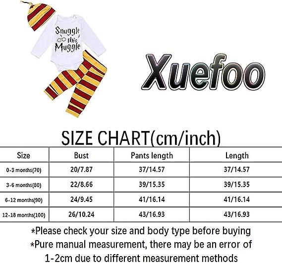 Baby Boy Girl Clothes Snuggle This Muggle Long Sleeve 3pcs Outfits ...