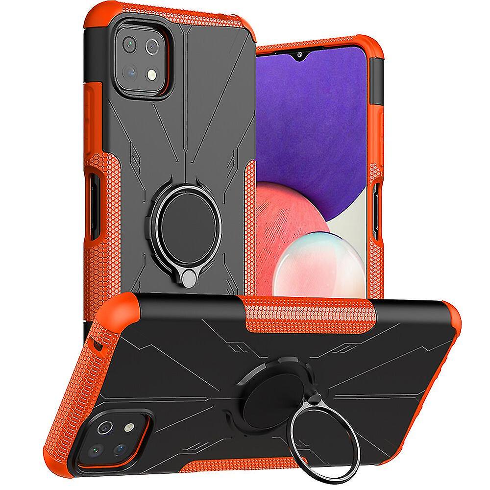 Mech-style Phone Case With Bear Design And Ring Holder | Rich Colors ...