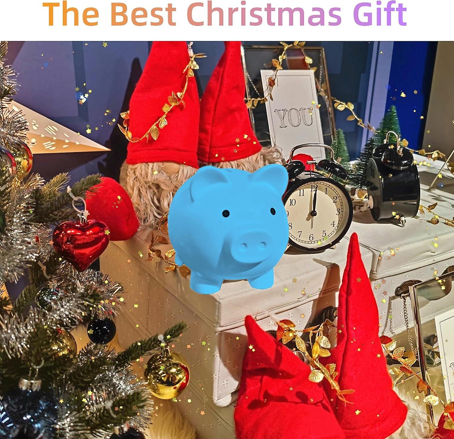 Cute Piggy Bank for Sbrvaniy Pig Money Bank Coin Bank for Boys and ...