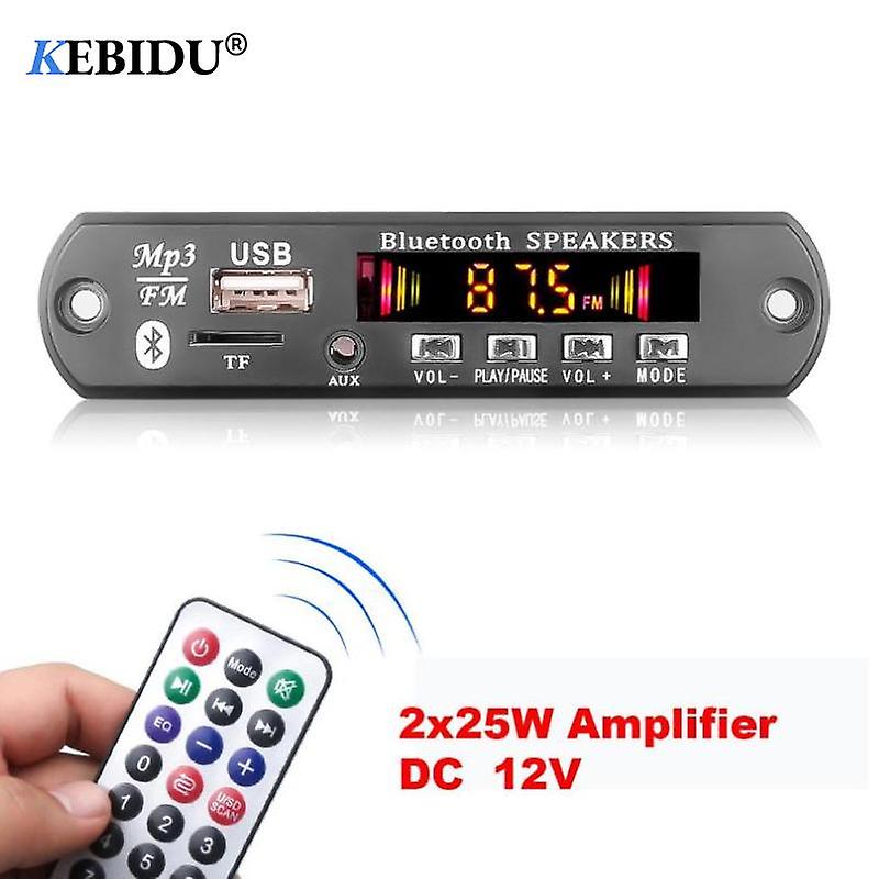 Decoder MP3 Player Bluetooth 5.0 FM Radio TF USB AUX Recorder Module ...