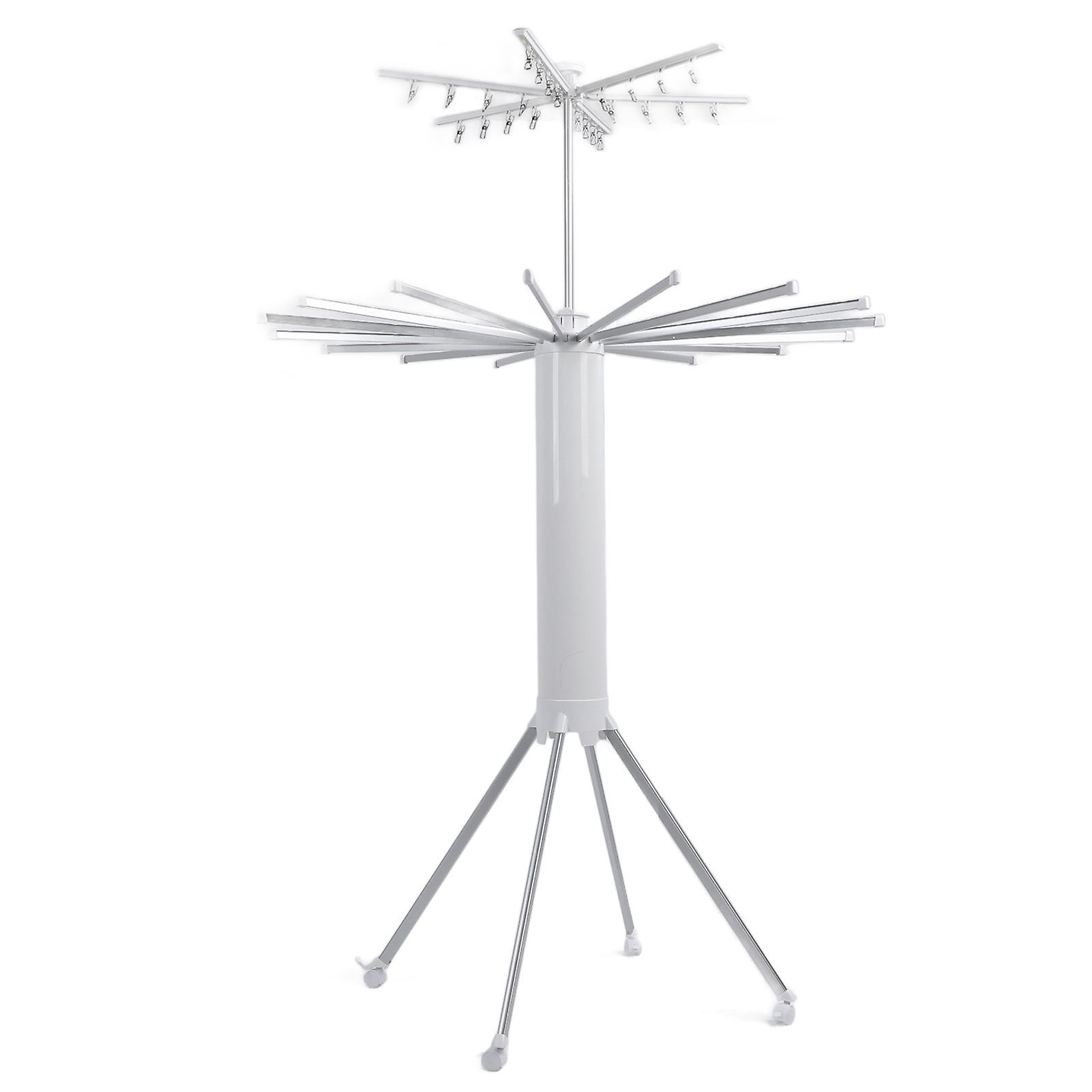 Tripod Clothes Drying Rack Foldable Portable Space Saving Cylinder ...