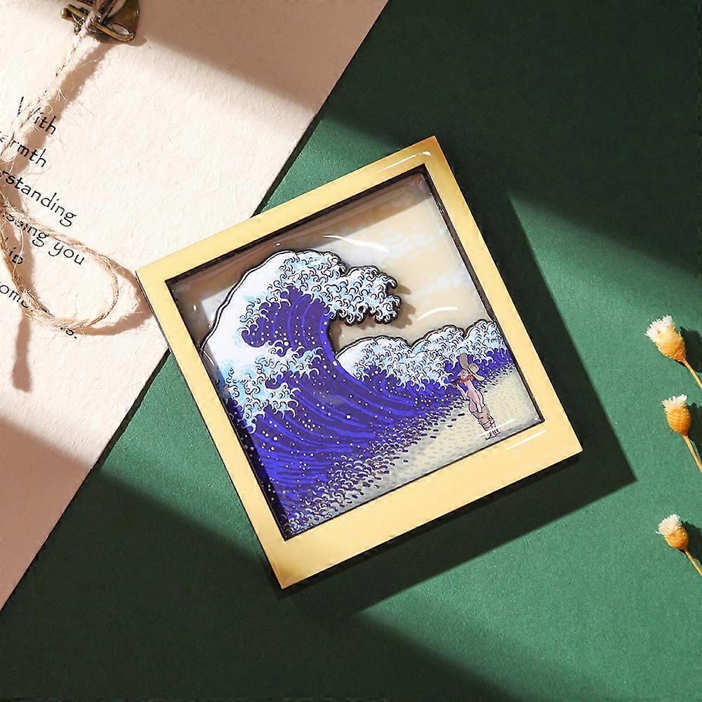 3D Fridge Magnets Van Gogh Cartoon Characters and Paintings Magnetic ...