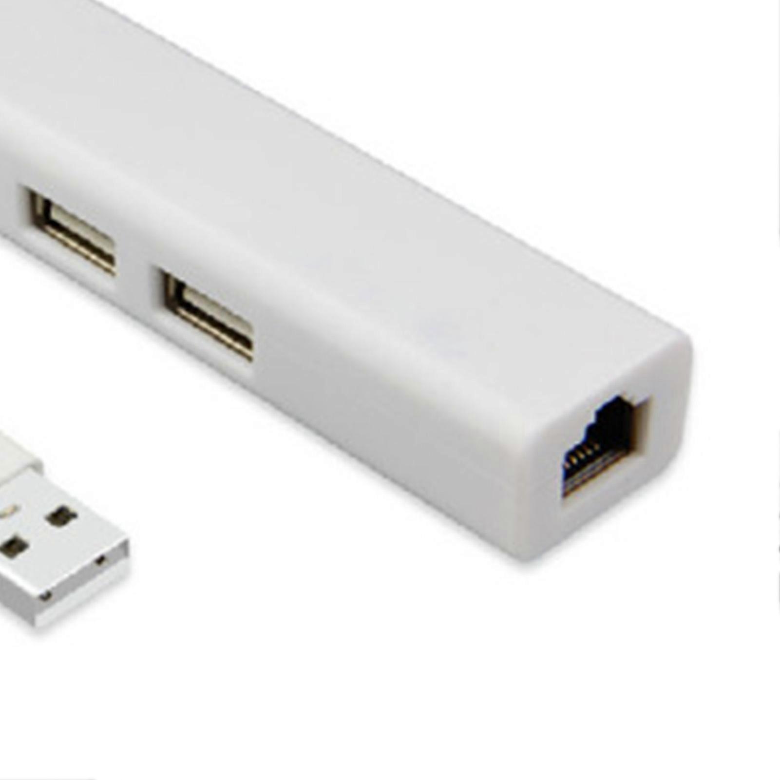 USB to RJ45 Hub 480Mbps High Speed PVC Copper Widely Compatible USB to ...