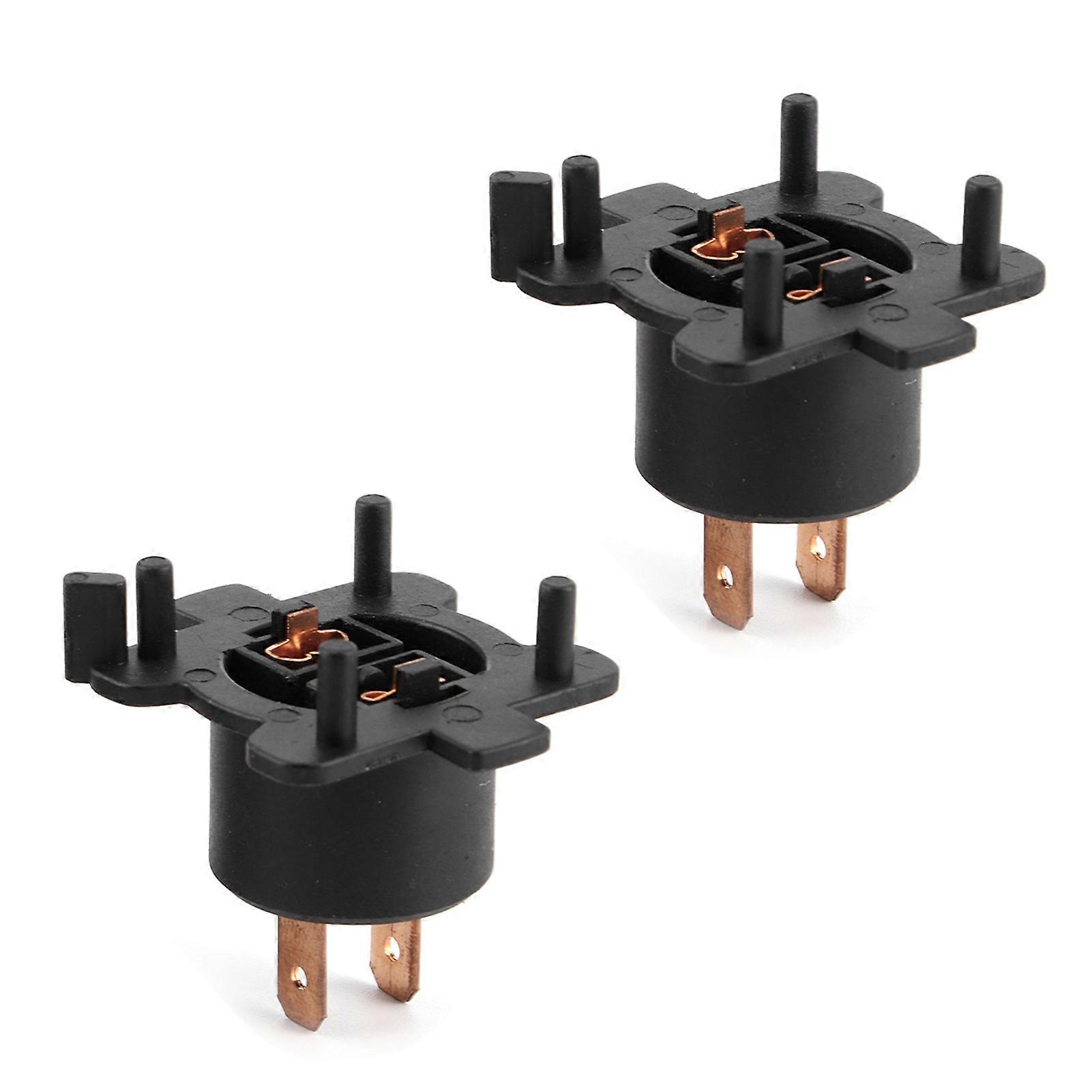 Pair Tail Lamp Bulb Holder Headlight Adapter H7 Sockets G14H51 Fit for ...
