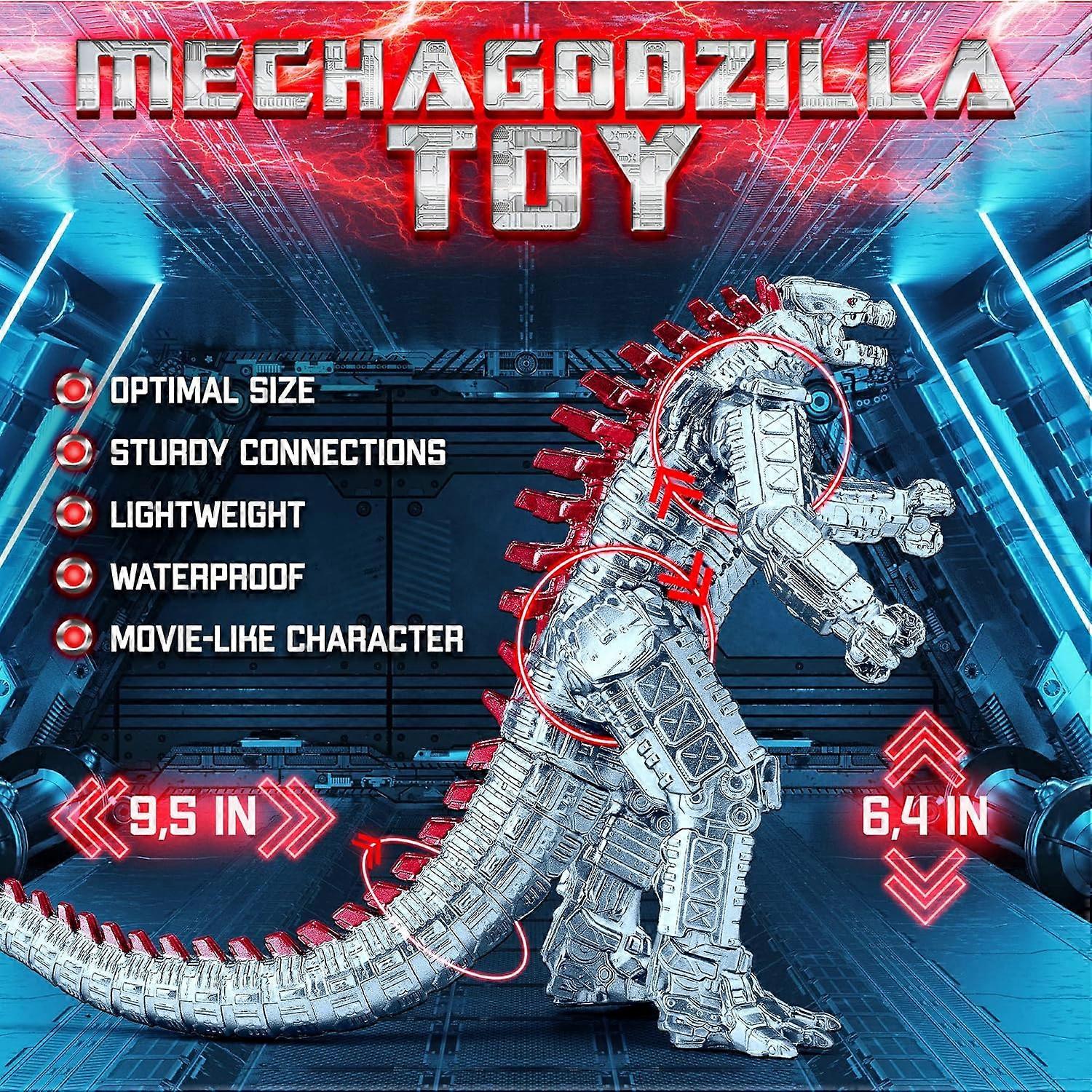 King of The Monsters Monster Mechagodzilla Godzilla Movie Action Figure ...