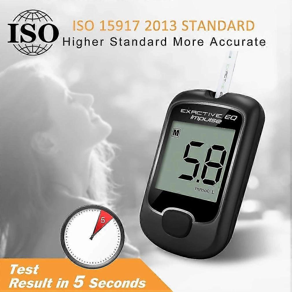 Medical Gluco Meters Diabetes Tester Blood Sugar Monitor Portable ...