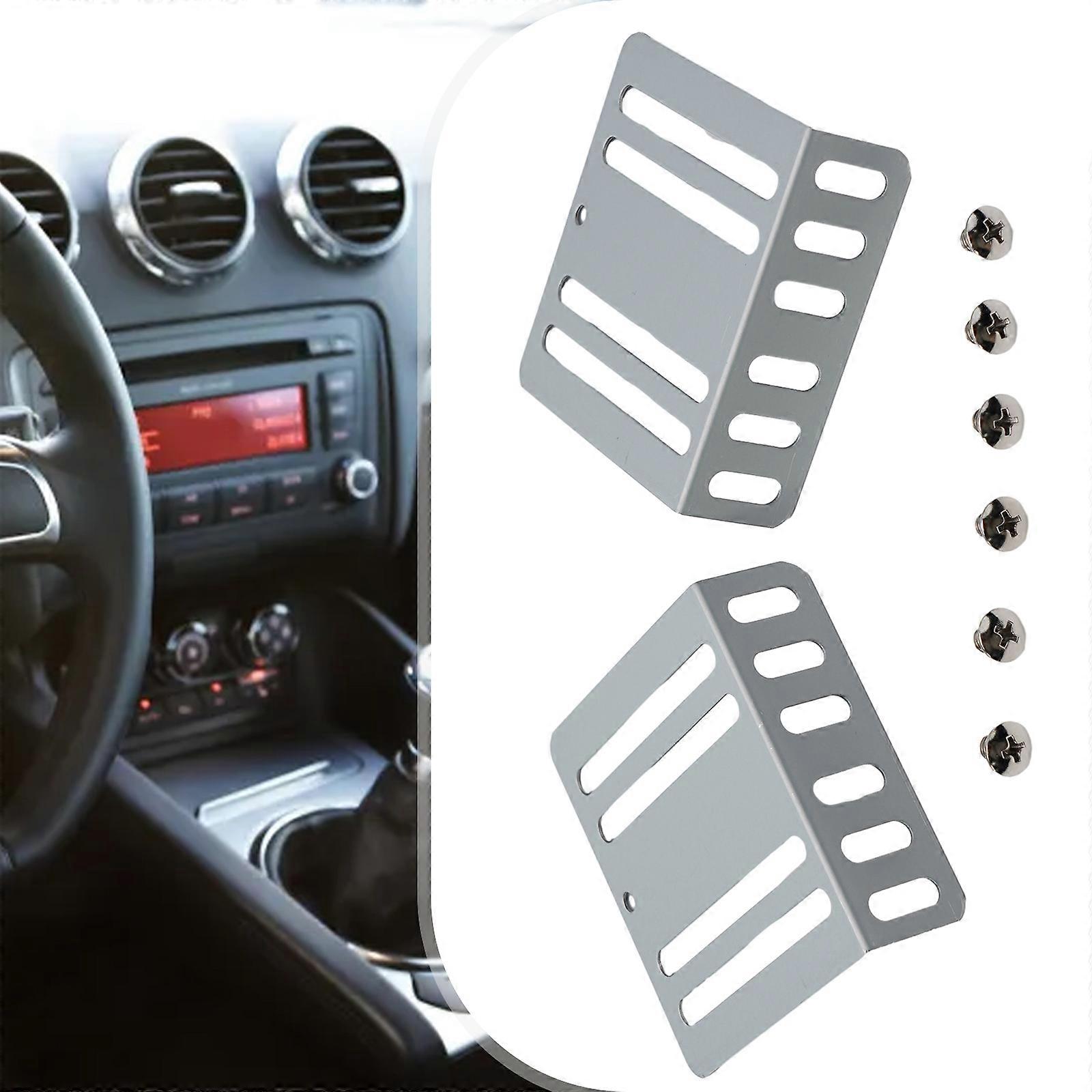 Universal 2 Din Car Radio Installation Holder Frame Support Kit MP5 ...