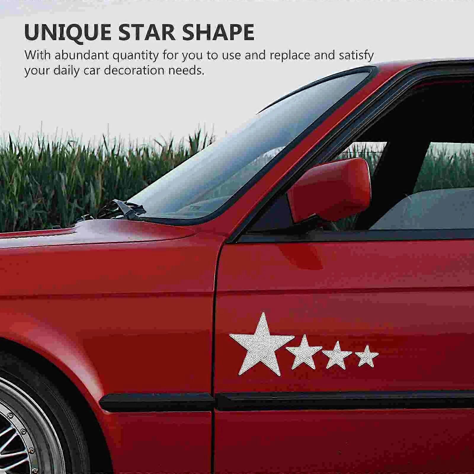 Window Trim Full Diamond Body Sticker Bling Star Decal DIY Car Crystal ...