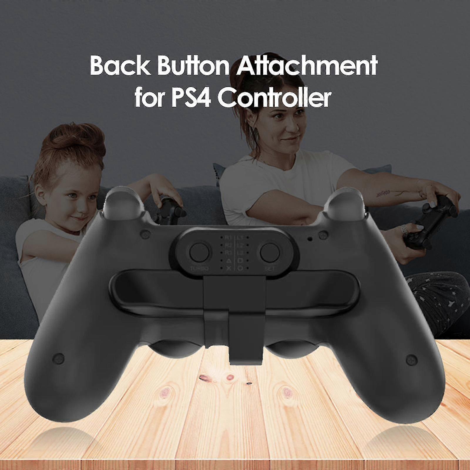 Ps4 Back Clip Extender Black, Ps4 Controller Paddles Back Button Attachment/turbo Function Fps ...