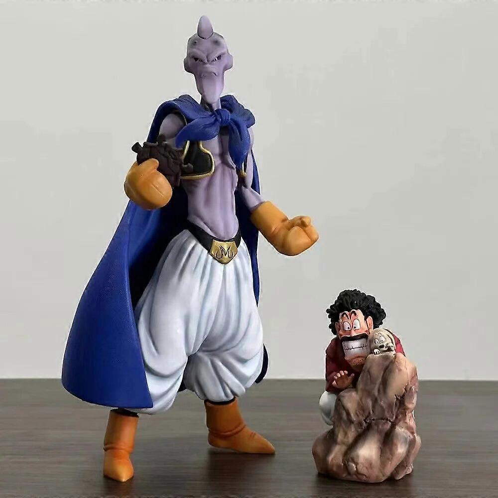 In Stock Anime Dragon Ball Z Evil Buu Figure Mister Satan Figura Evil ...