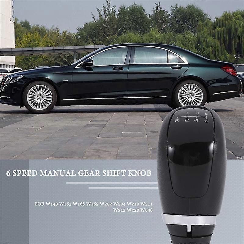 Car 6 Speed Manual Gear Shift Knob for W140 W163 W168 W169 W202 W204 ...