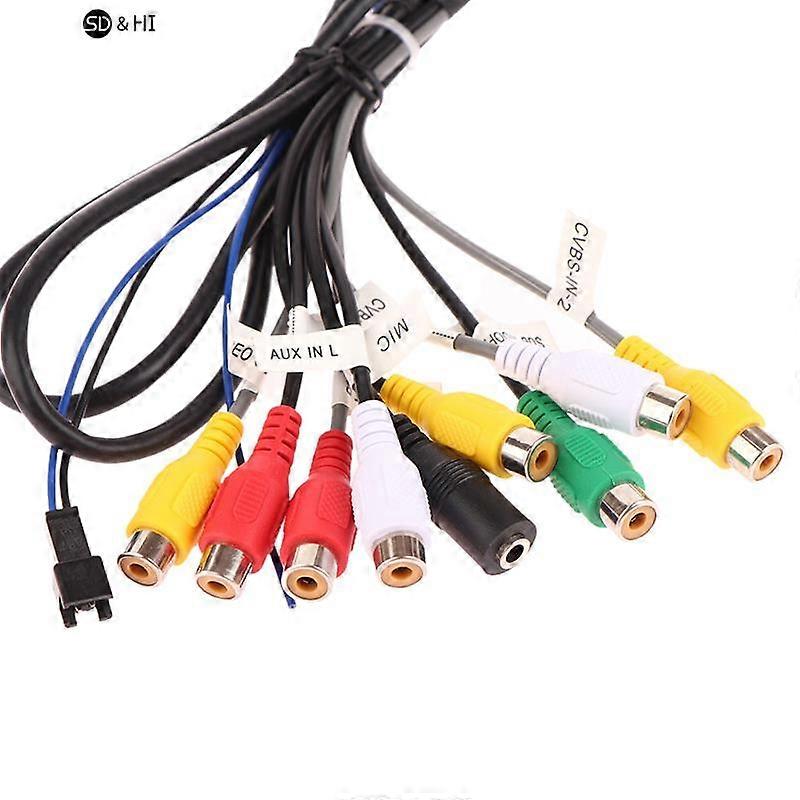Bluetooth Transmitters Car Stereo Radio Cable 20 Pin Plug RCA Output ...
