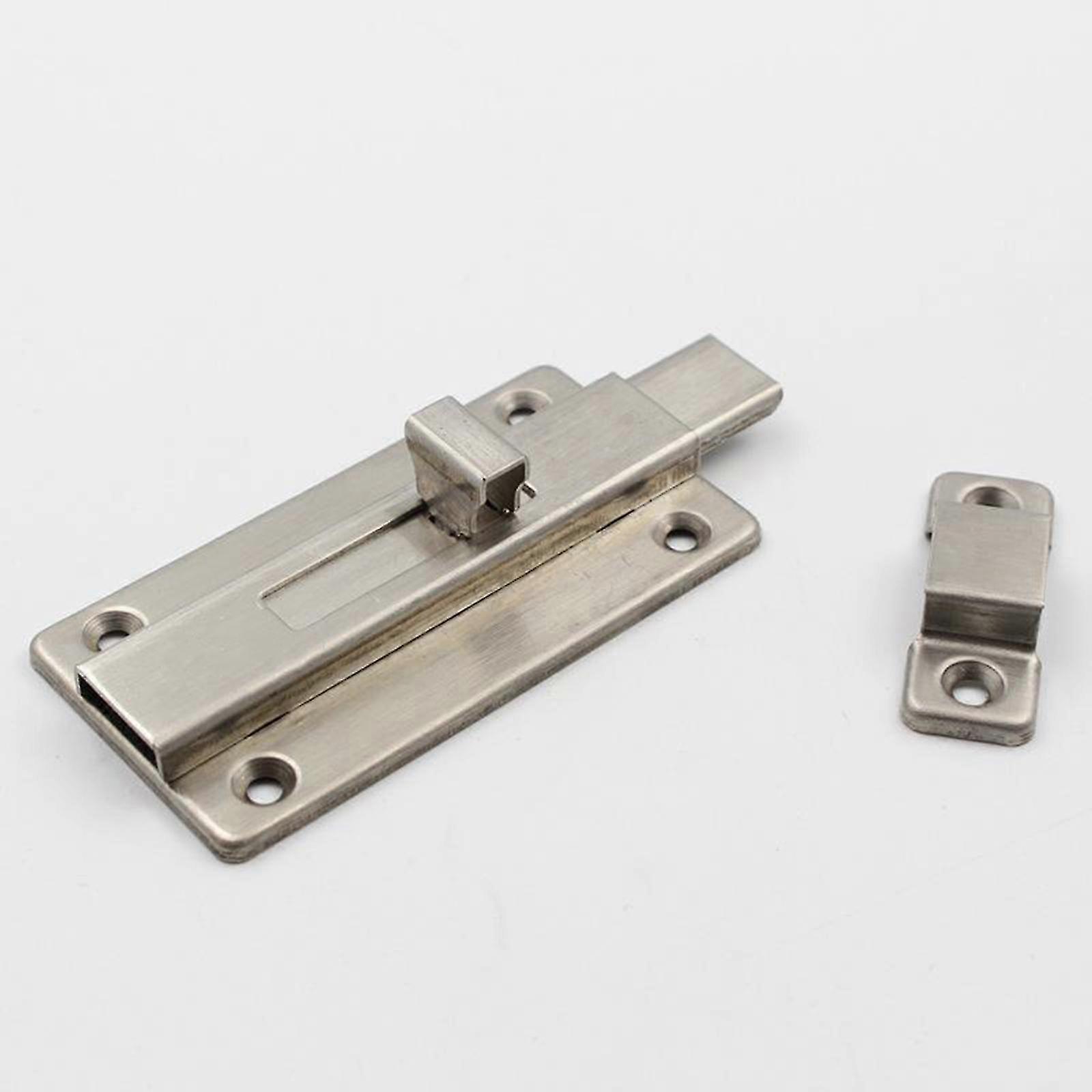 3xheavy Duty Door Security Slide Latch Lock With Screws 4inch | Fruugo UK