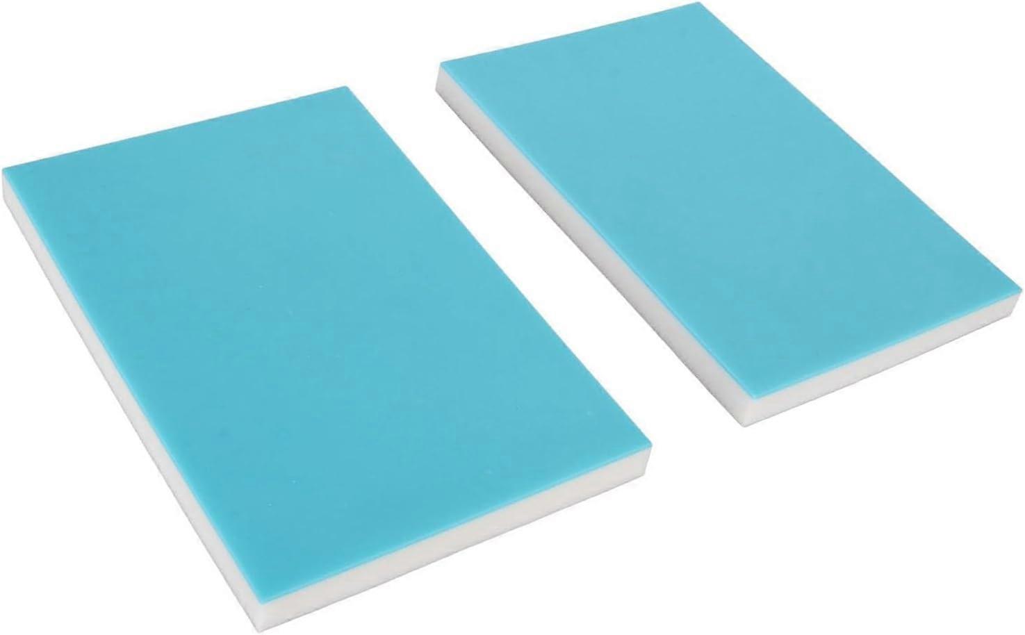Rubber Carving Block Double Layers Thicken Blue White for Stamp Carving ...