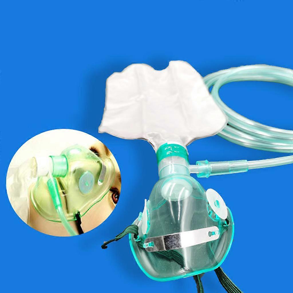 Non-rebreathing Oxygen Mask with High-Flow Soft Oxygen Cannula ...