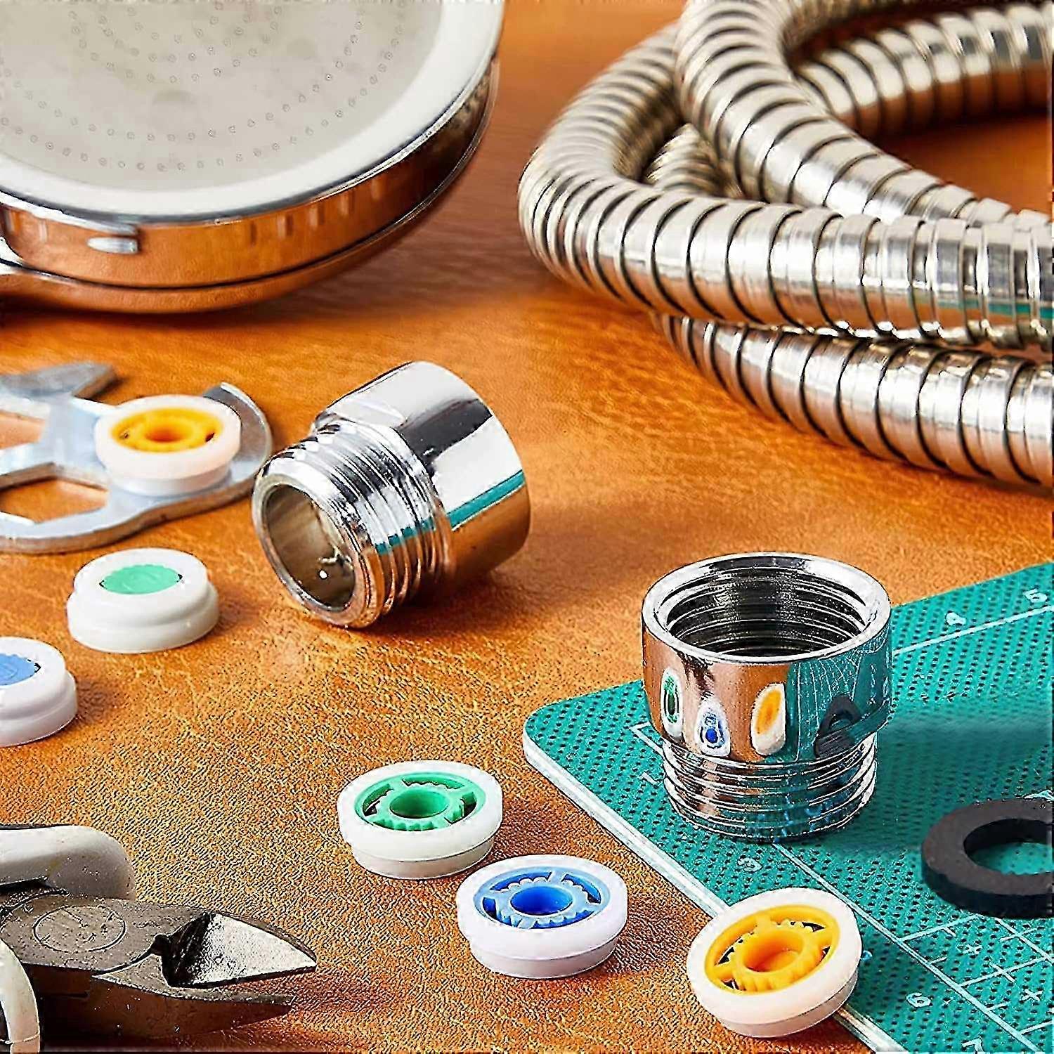 Set of 11 Shower Shower Flow Restrictor, Water Saving Insert, Flow ...