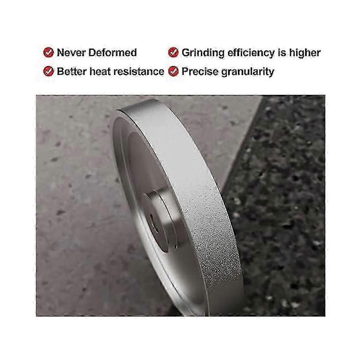 Cbn Grinding Wheel, 6 Inch Dia X 1 Inch Wide X 1/2 Inch Bore For ...