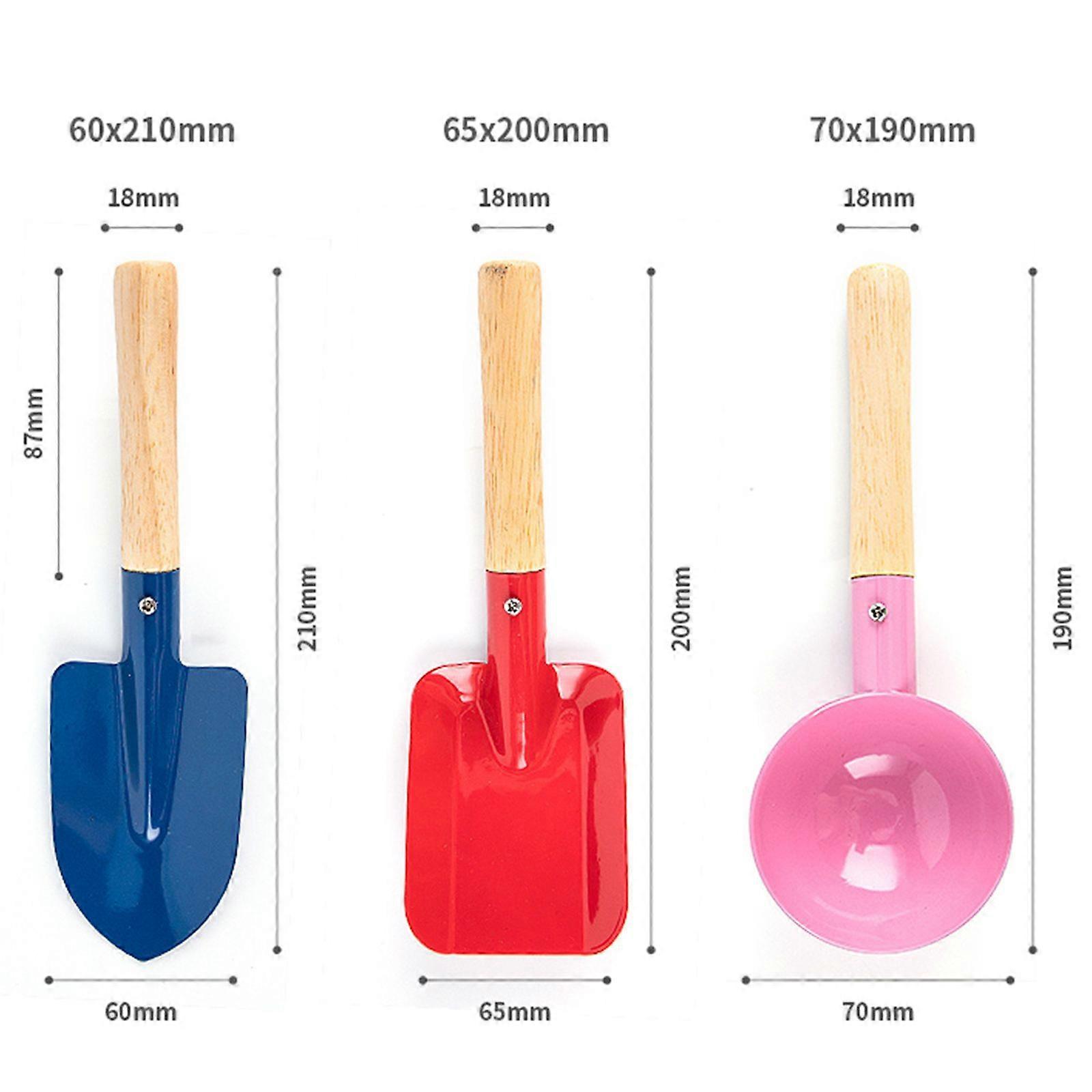 Beach Toys for Kids, Sand Toys Set Metal Garden Tools with Sturdy ...