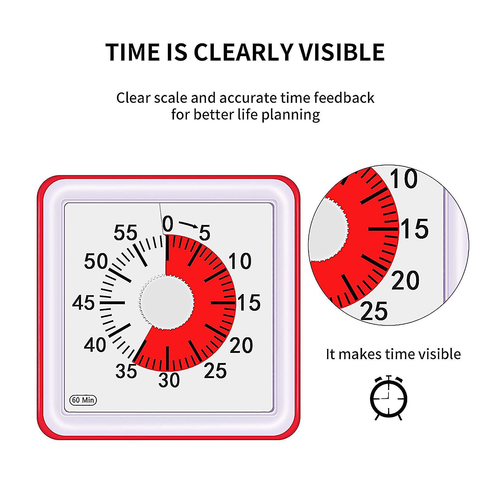 Visual Analog Timer, Silent Countdown Timer, Time Management Tool For ...