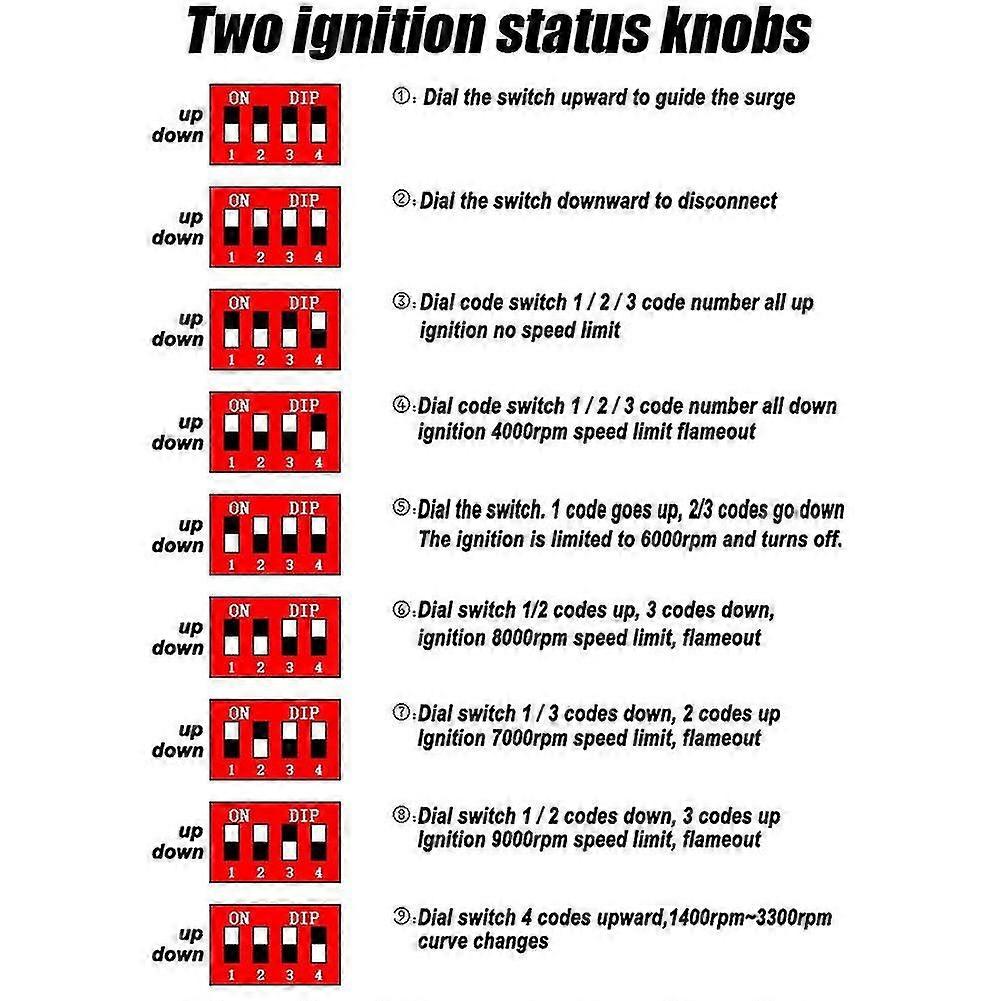 PerCompatible withmance 5 Pin Adjustable AC CDI Compatible with WAVE100 ...