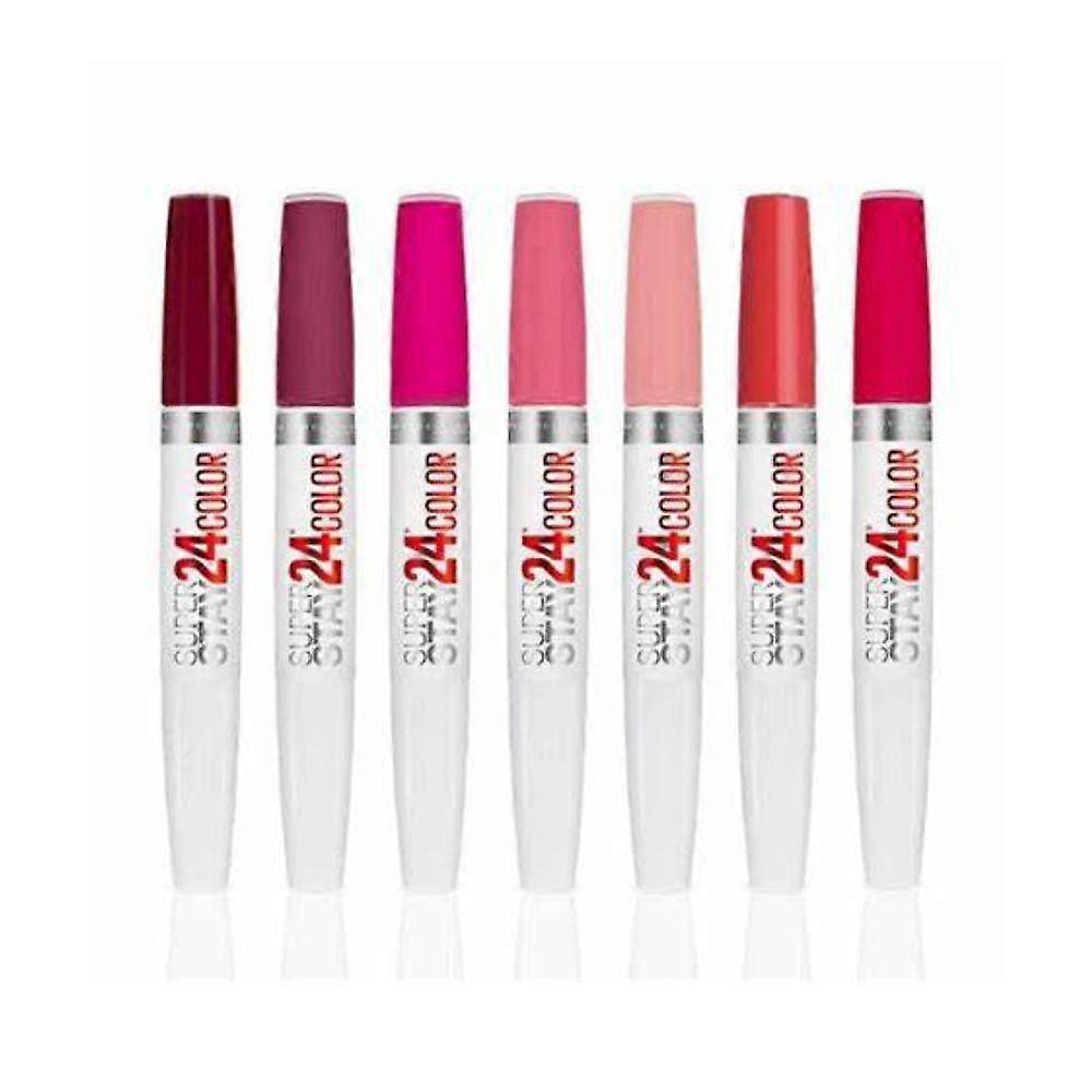 Maybelline Superstay 24hr Lipstick & Balm - 310 Optic Ruby | Fruugo UK