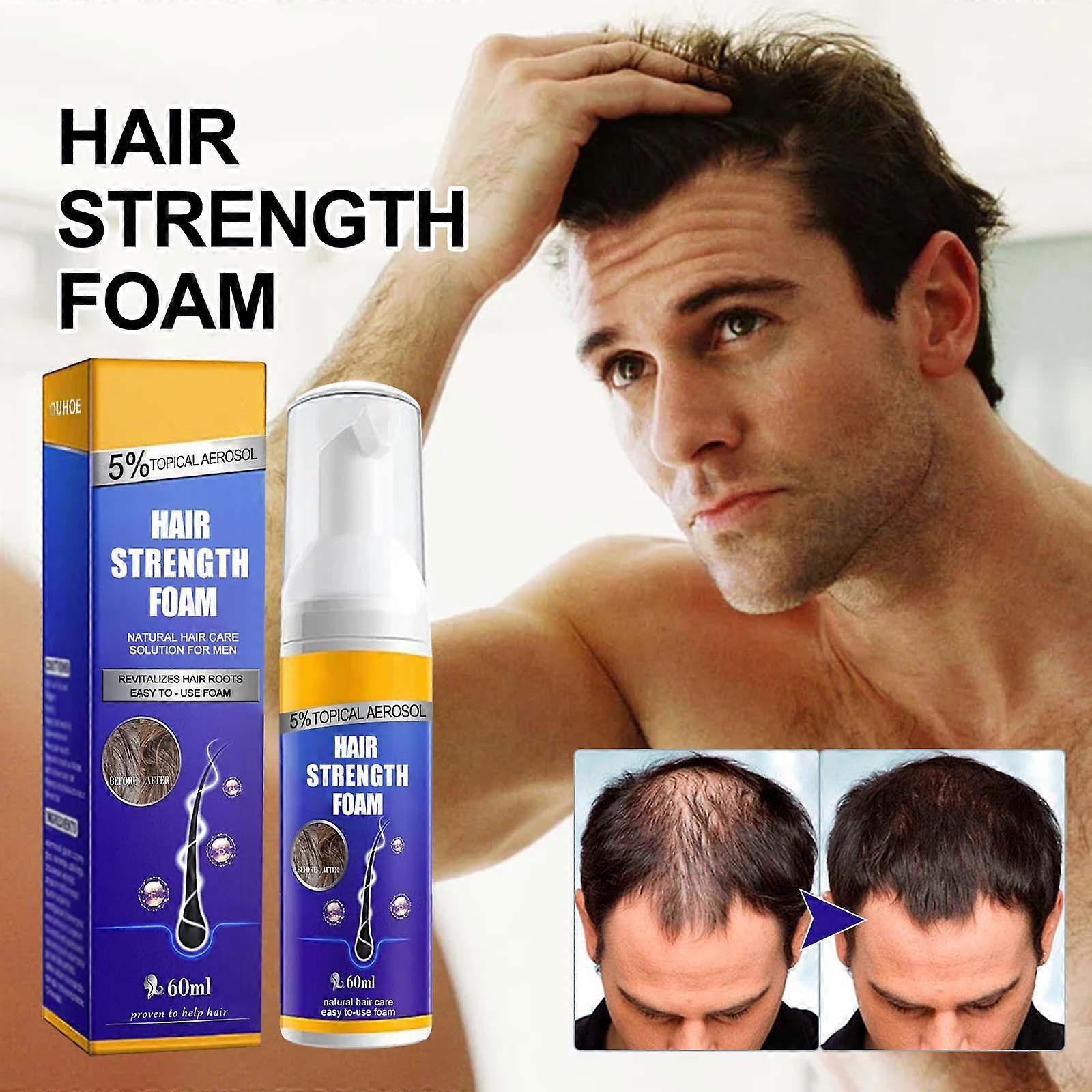Dense Hair Foam Mousse, Strong Hair, Firm Hair, Repair Hair Tail ...
