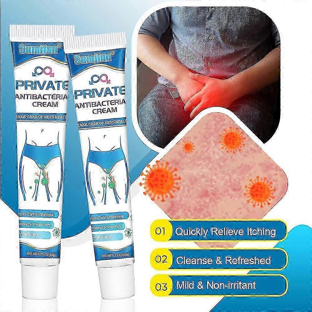 3pcs Men's Anti-itch Cream, Private Care Cream, Anti-bacterial,men's ...
