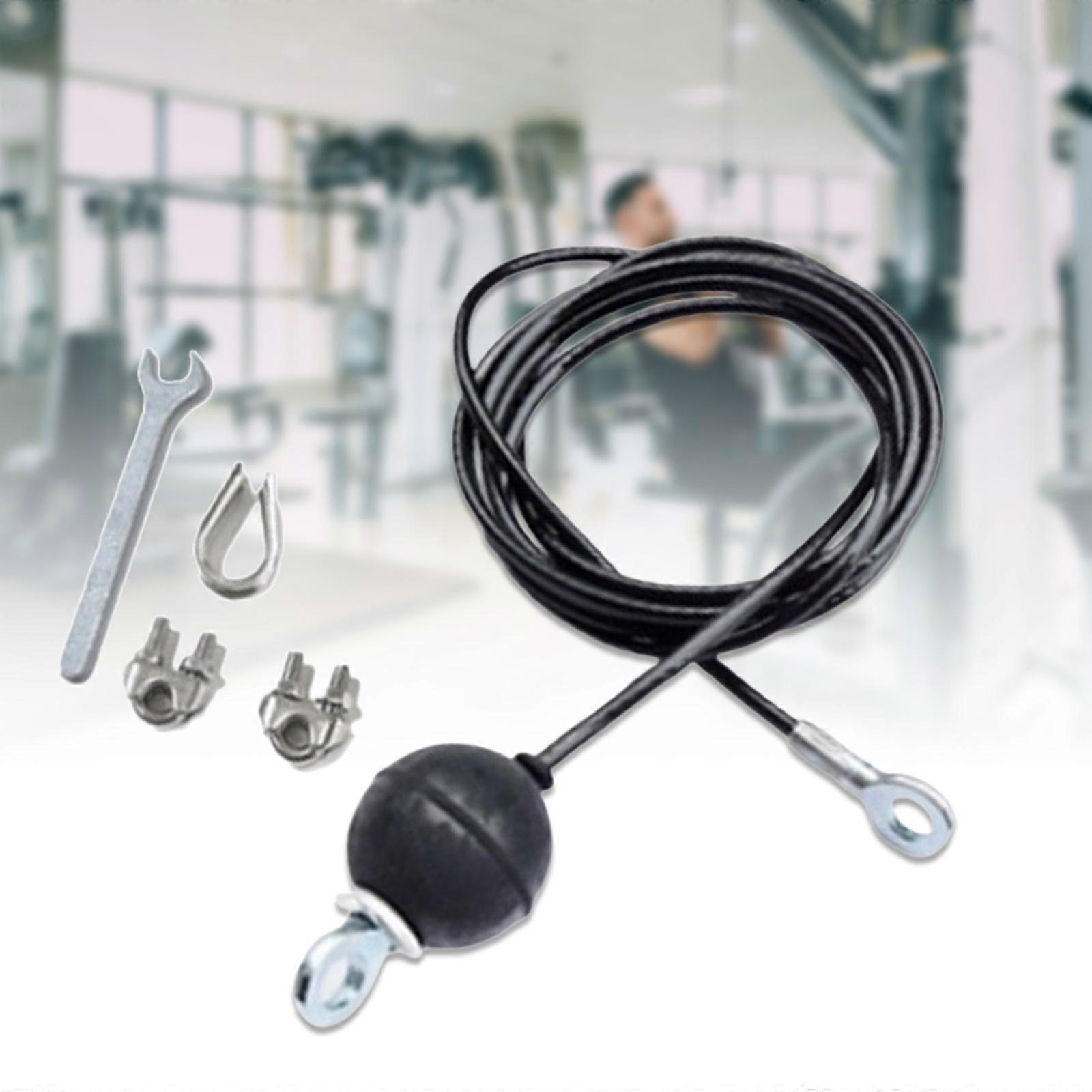 Fitness Steel Cable Adjusted Pulley Cable Heavy Duty Steel Cable for ...