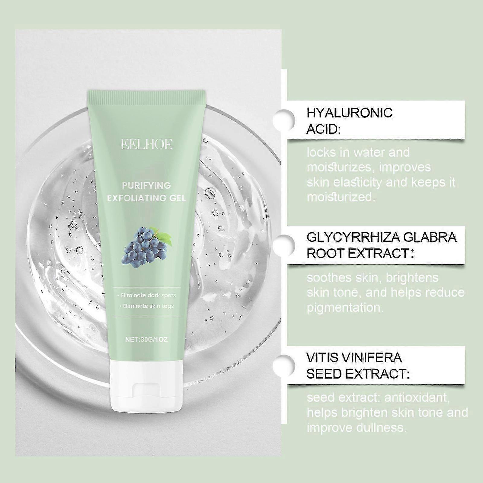 Purifying Exfoliating Gel, Scrub Gel, Exfoliating Gel, Face and Body ...