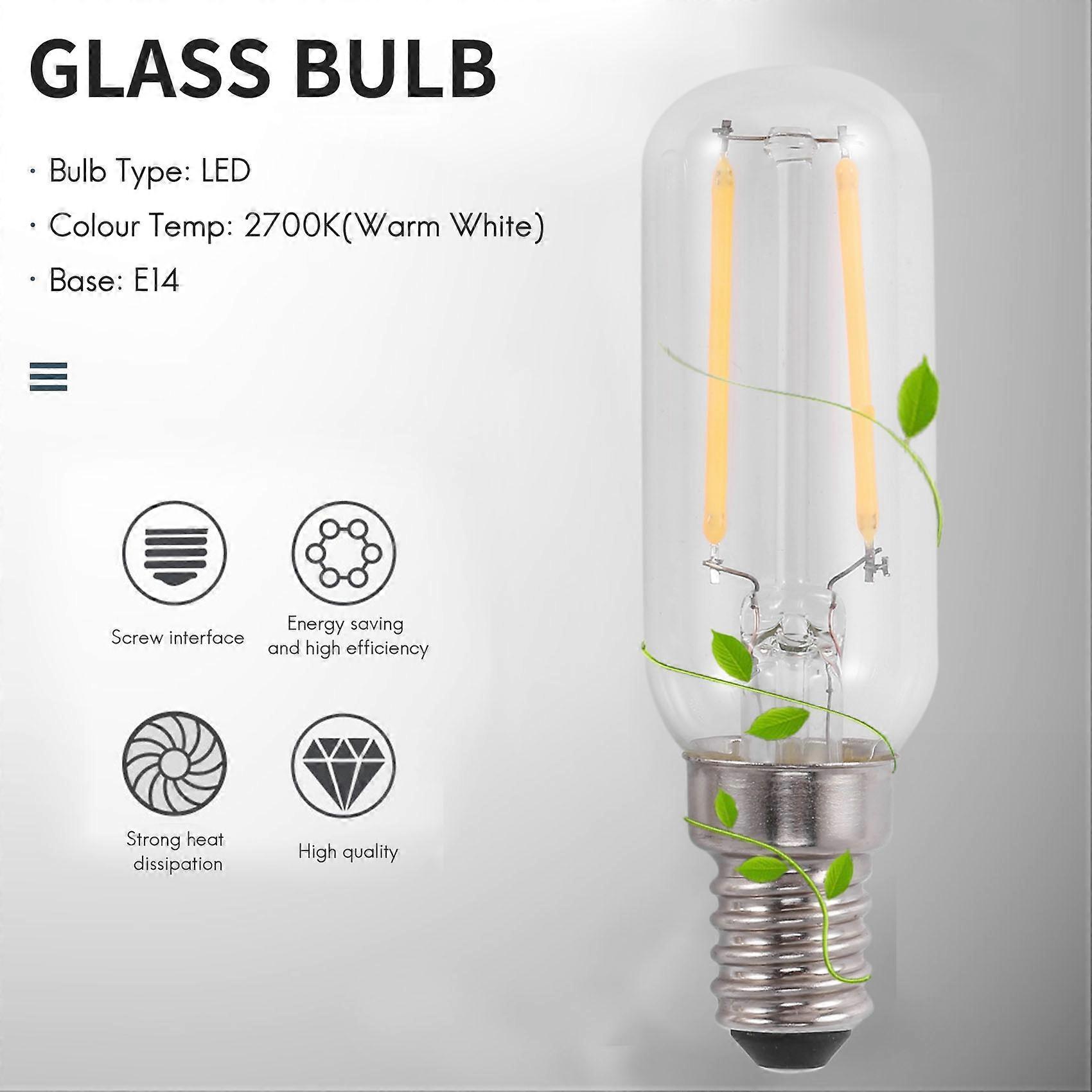 2x E14 3W LED Cooker Hood Extractor Fan Bulb Warm White | Fruugo UK