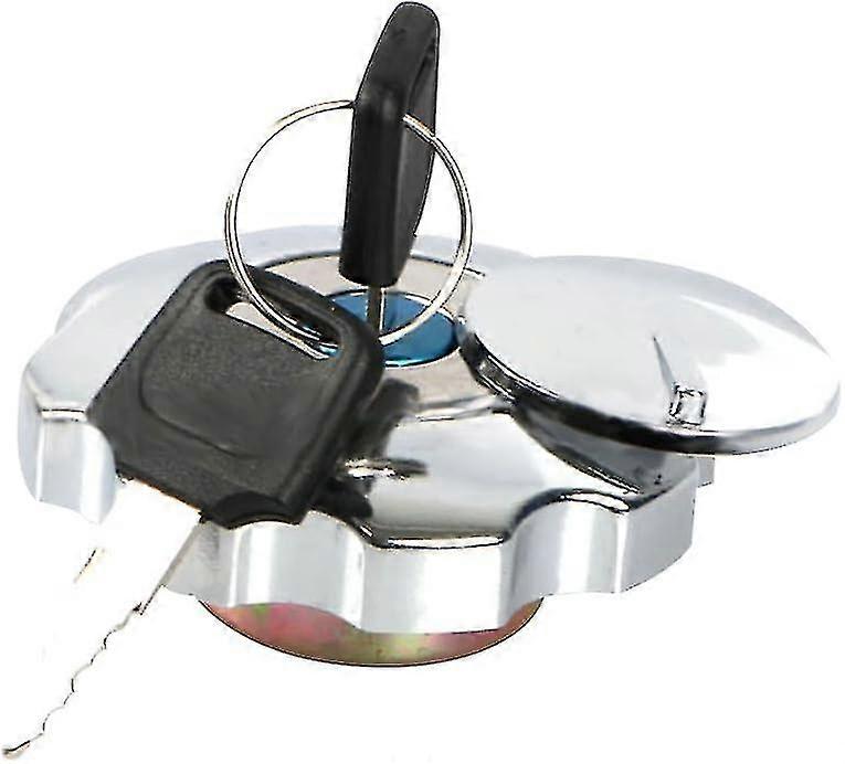 Motorcycle Tank Cap, Universal Tank Cap Motorcycle Fuel Tank Cap with 2 ...