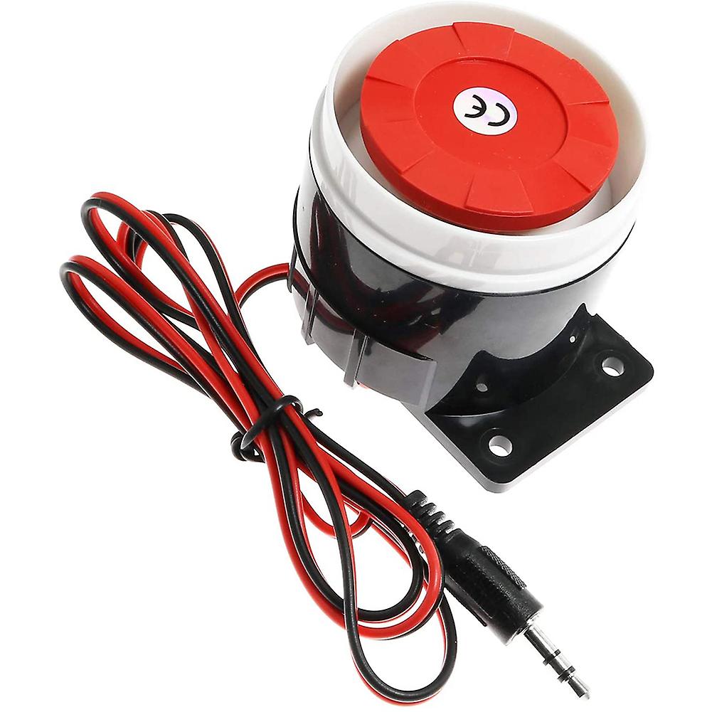 Dc 12v 120db Piezo Electronic Buzzer Alarm Horn Wired Siren For Home ...