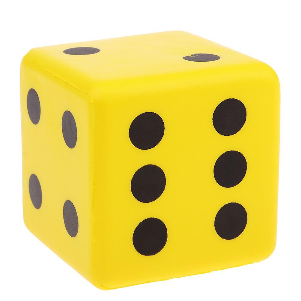 Sponge Dice Foam Dot Dice Playing Dice For Math Teaching Vent Toy ...