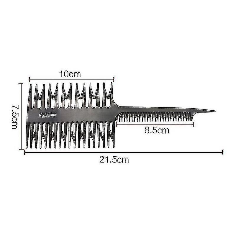 Barber Tool Artifact Double-Sided Coloring Highlighting Comb Wide Tooth ...