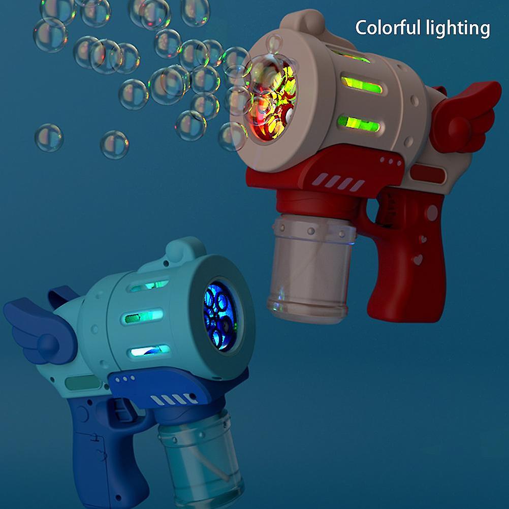Electric Automatic Bubble Maker with Colorful Light for Kids Outdoor ...