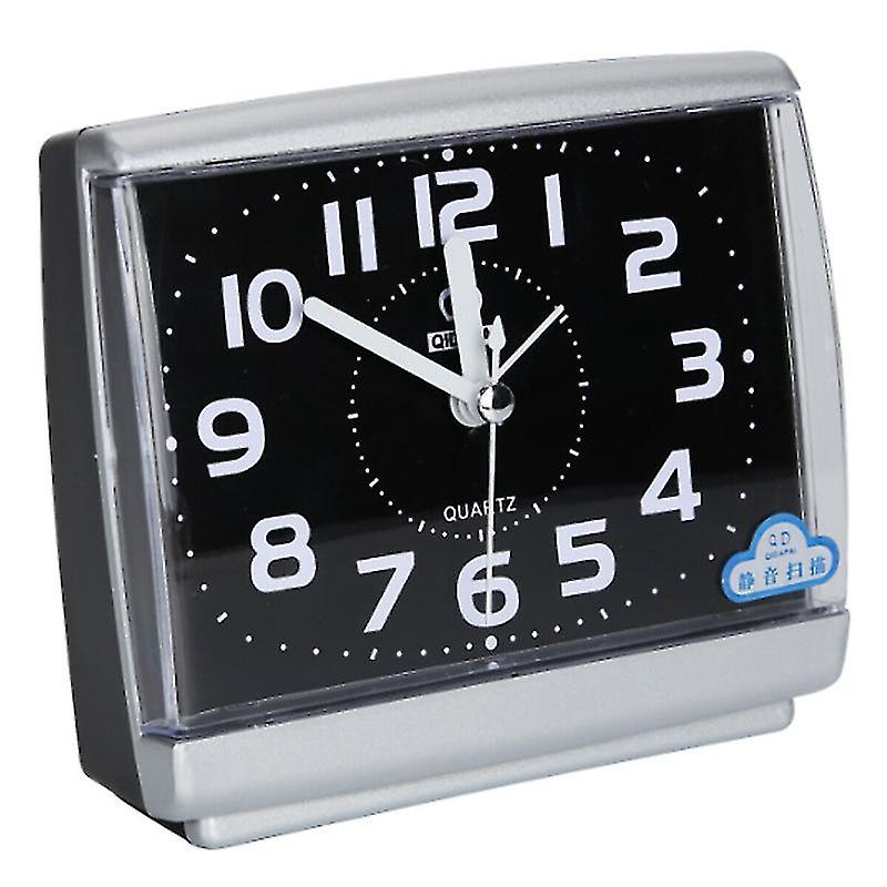 Bedside Desk Alarm Clock Small Silent Quartz Clocks Home Decor | Fruugo UK