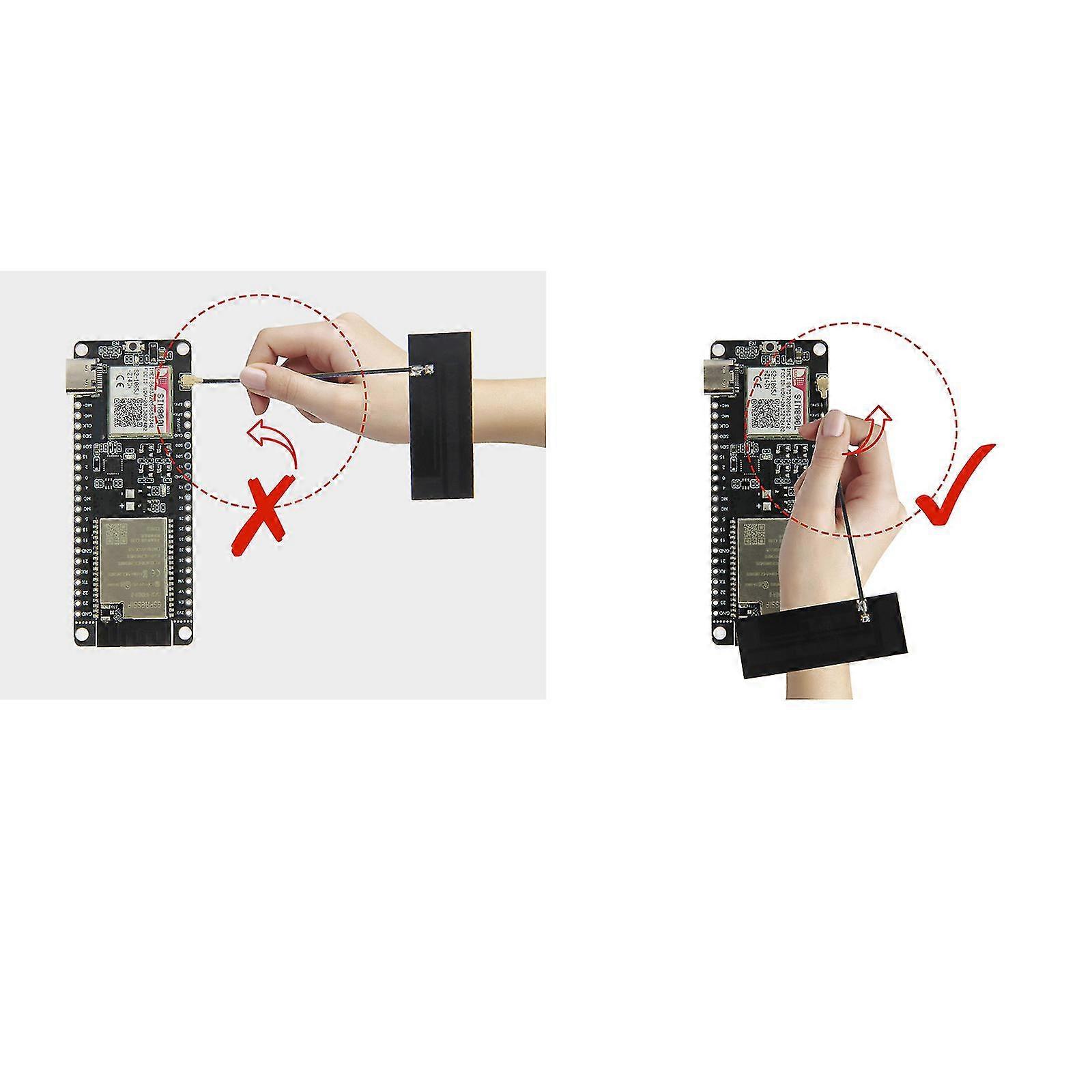 Lilygo Ttgo T-call V1.4 Esp32 Wireless Module Sim Antenna Sim Card Sim 800l | Fruugo SE