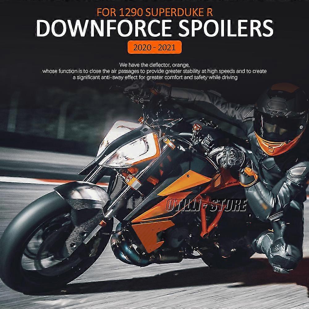 New 2020 2021 Motorcycle Side Downforce Naked Spoilers Fixed Winglet ...