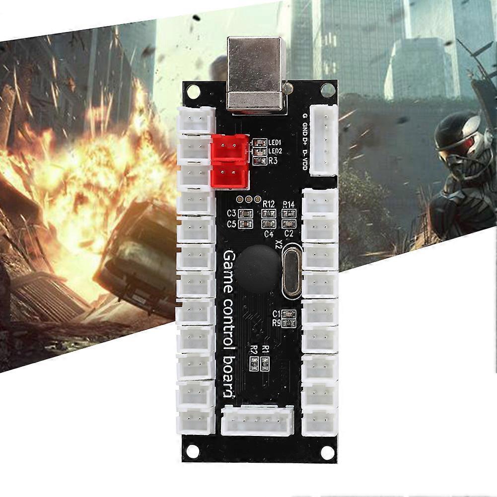 Arcade Game USB Encoder Controller with Acrylic Crystal Case for ...