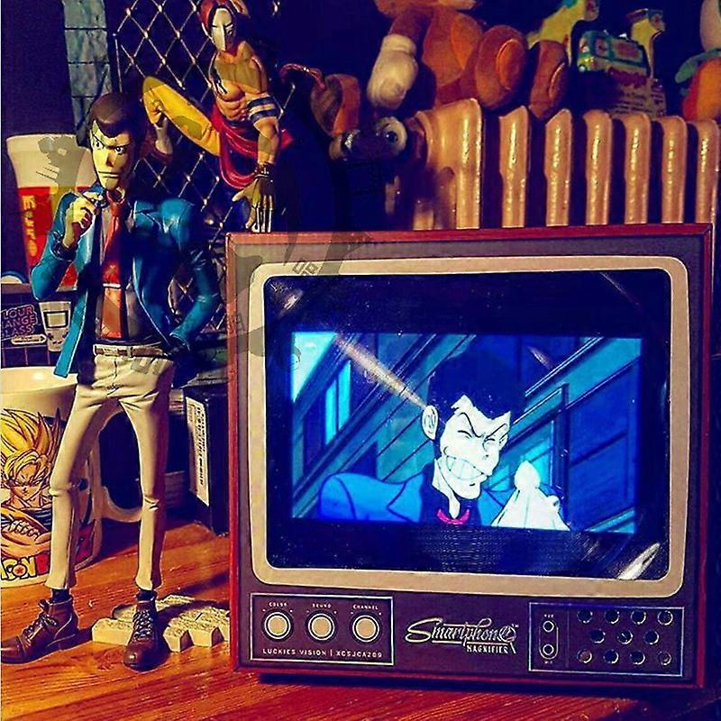 Retro TV Shape Mobile Phone Screen Video DIY Amplifier | Fruugo UK