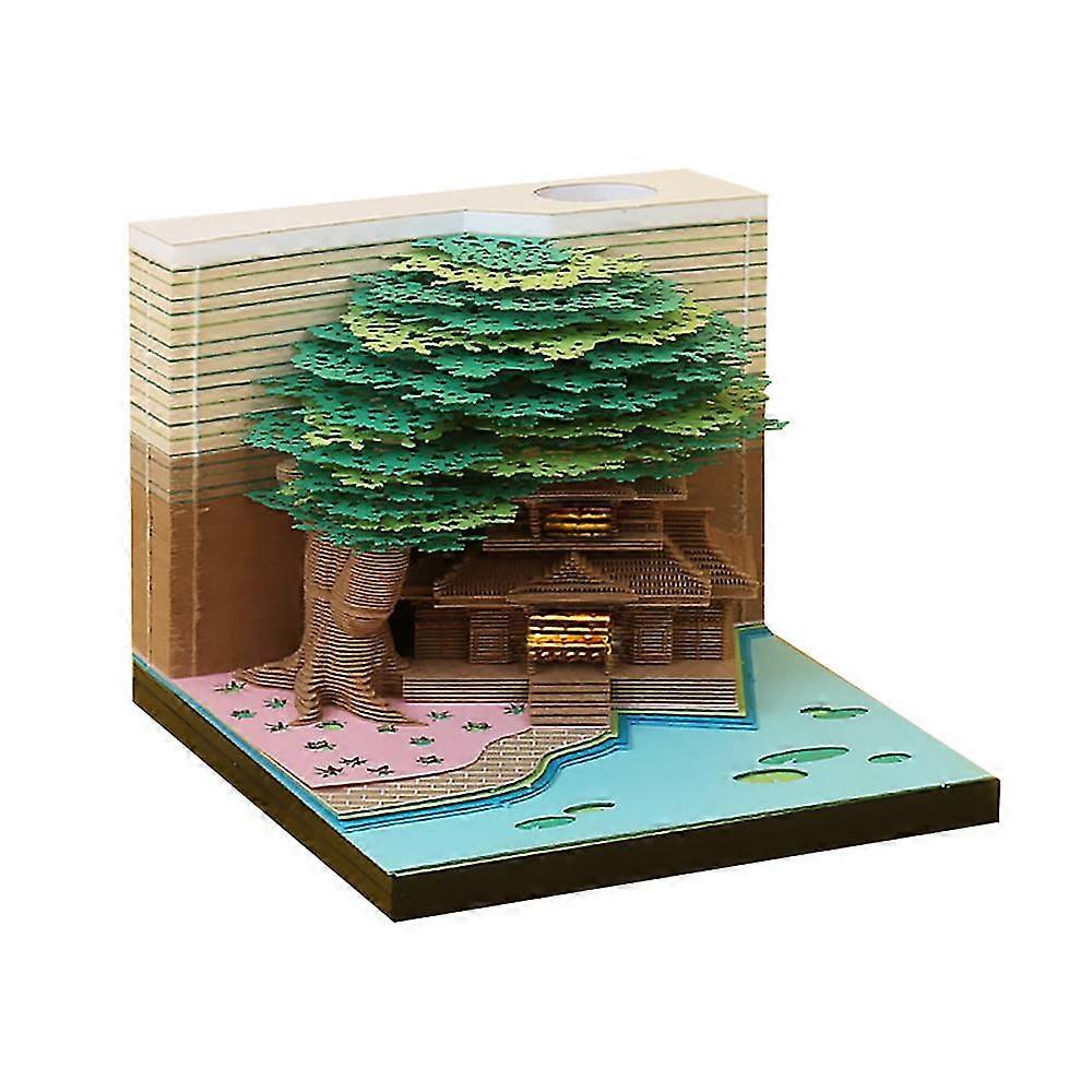2024 Creative Calendar 3d Marriage Tree Paper Art Notepad Memo Pad With ...