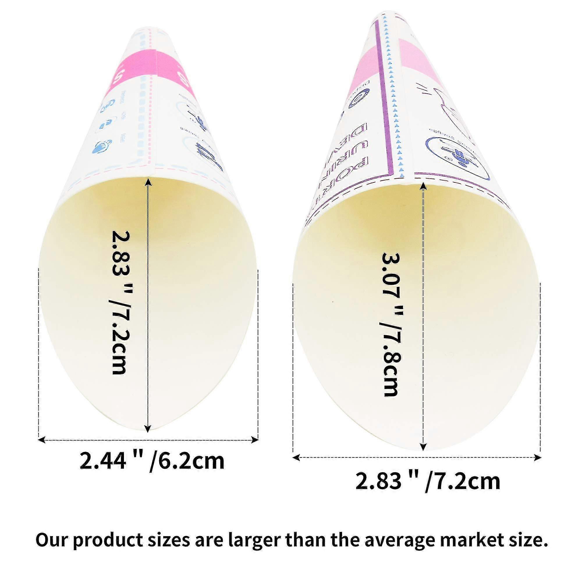 Female Urinal Funnel, 50pack Disposable Female Urination Device ...