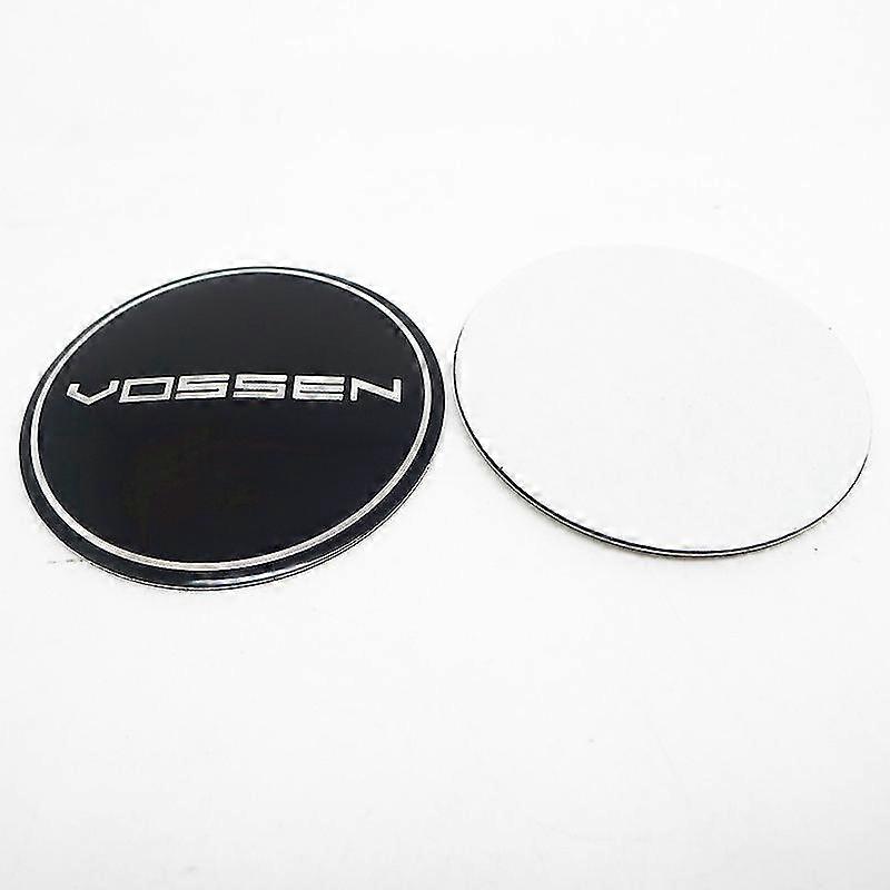 4pcs 65mm Vossen Wheel Center Hub Cap Stickers Logo Badge Emblem Car ...