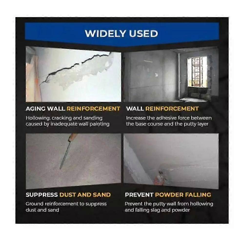 Concrete Crack Filler - Sand Fixing Agent Wall Protection Spray | Fruugo UK