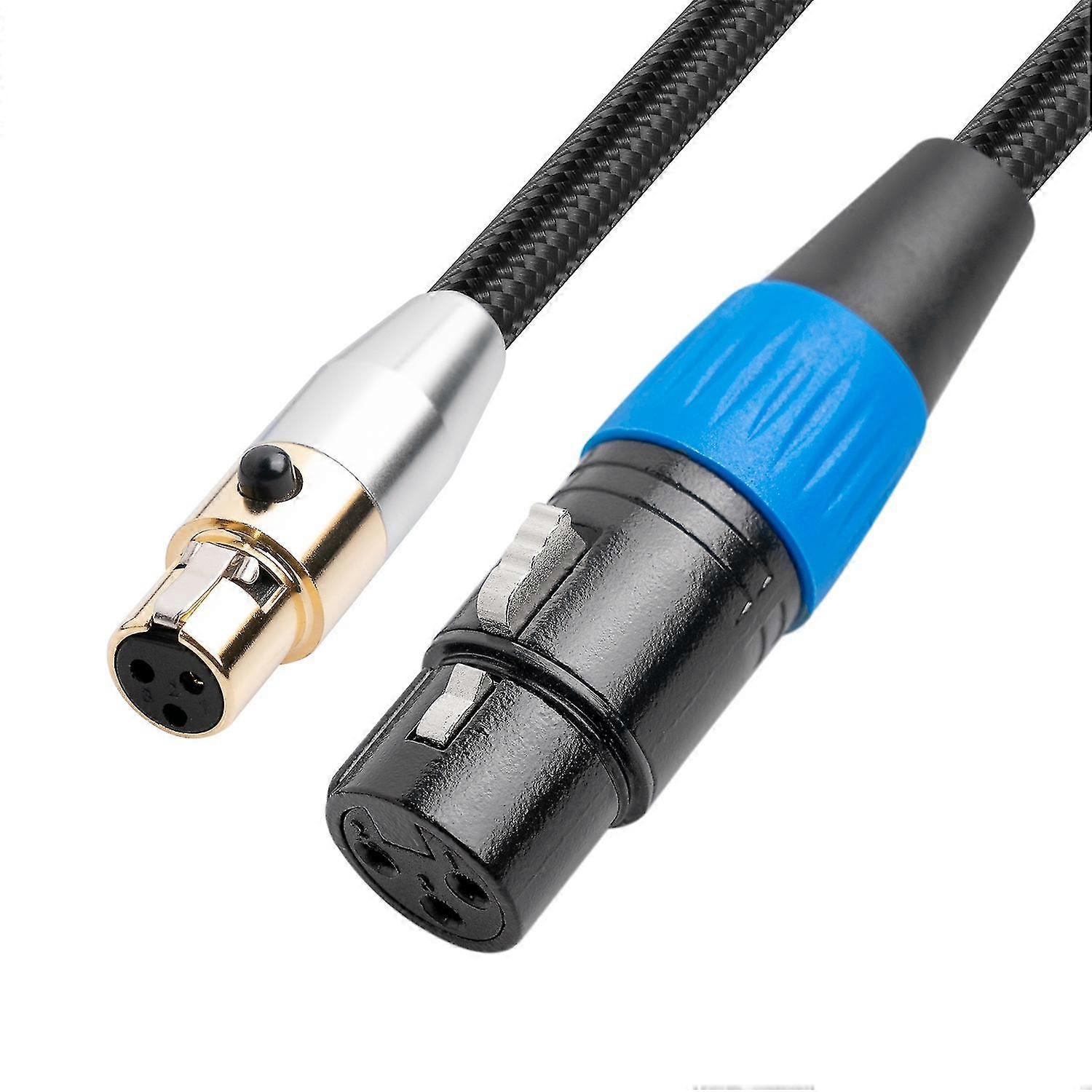 Mini Xlr 3pin Male To Xlr 3pin Connector Microphone Adapter Cable For ...