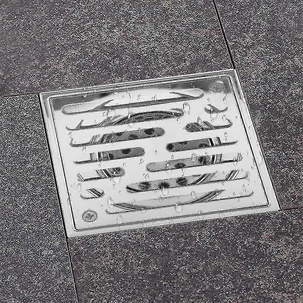 Stainless Steel Square Deodorant Floor Drain Bathroom Sewage Floor ...