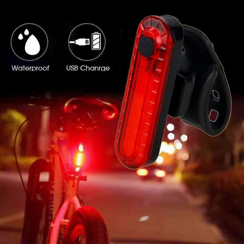 Bike Front Lamps Waterproof Usb Powered Bicycle Torch For Mountain Road ...